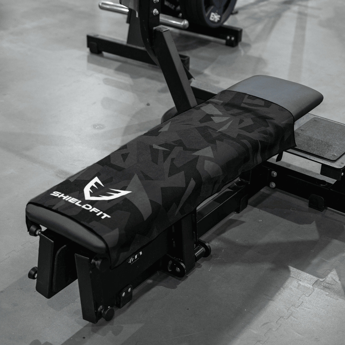 Antibacterial Gym Towel | Satin Black | Shieldfit